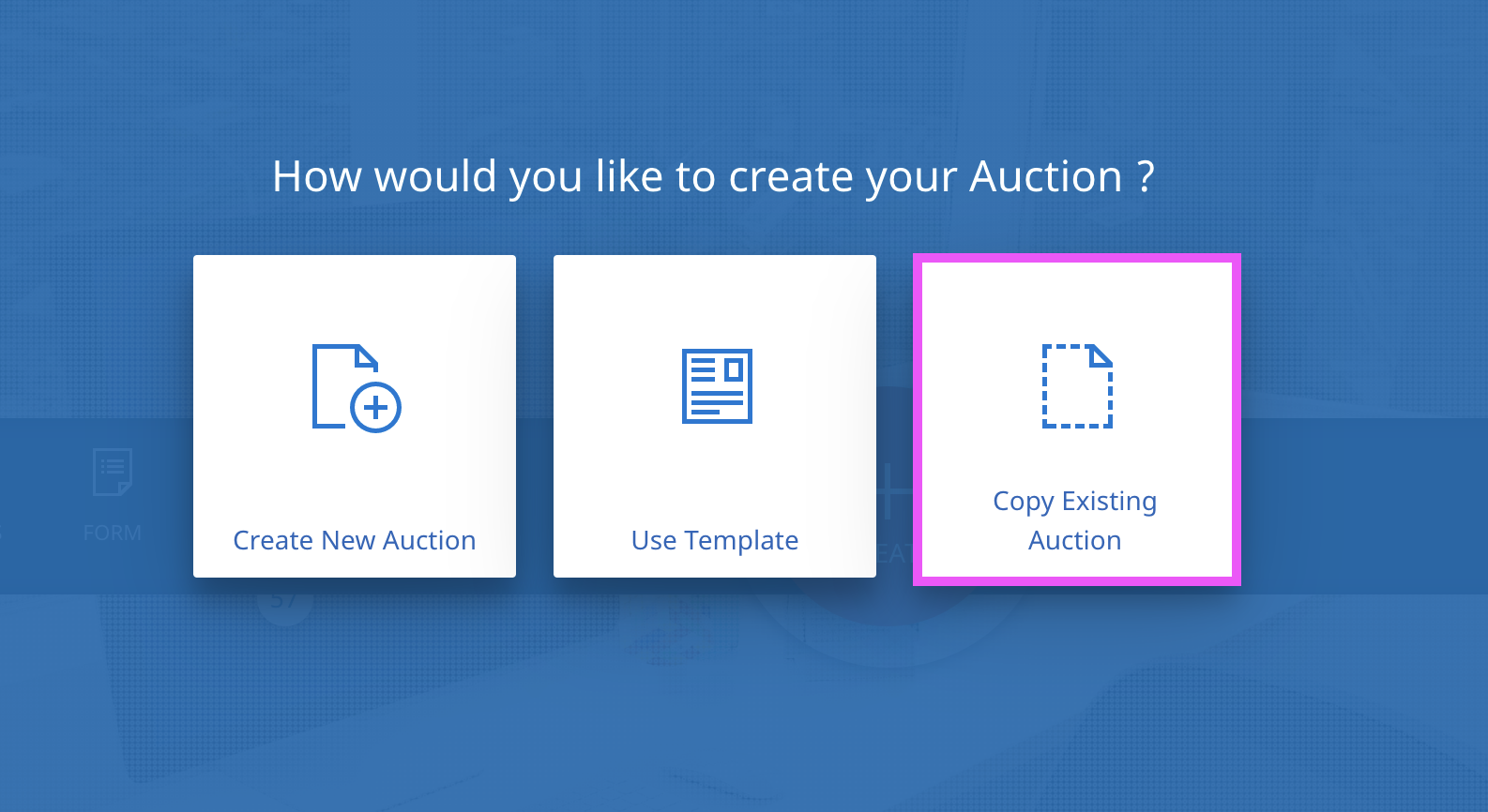 Copying An Auction Supply Chain Knowledge Base